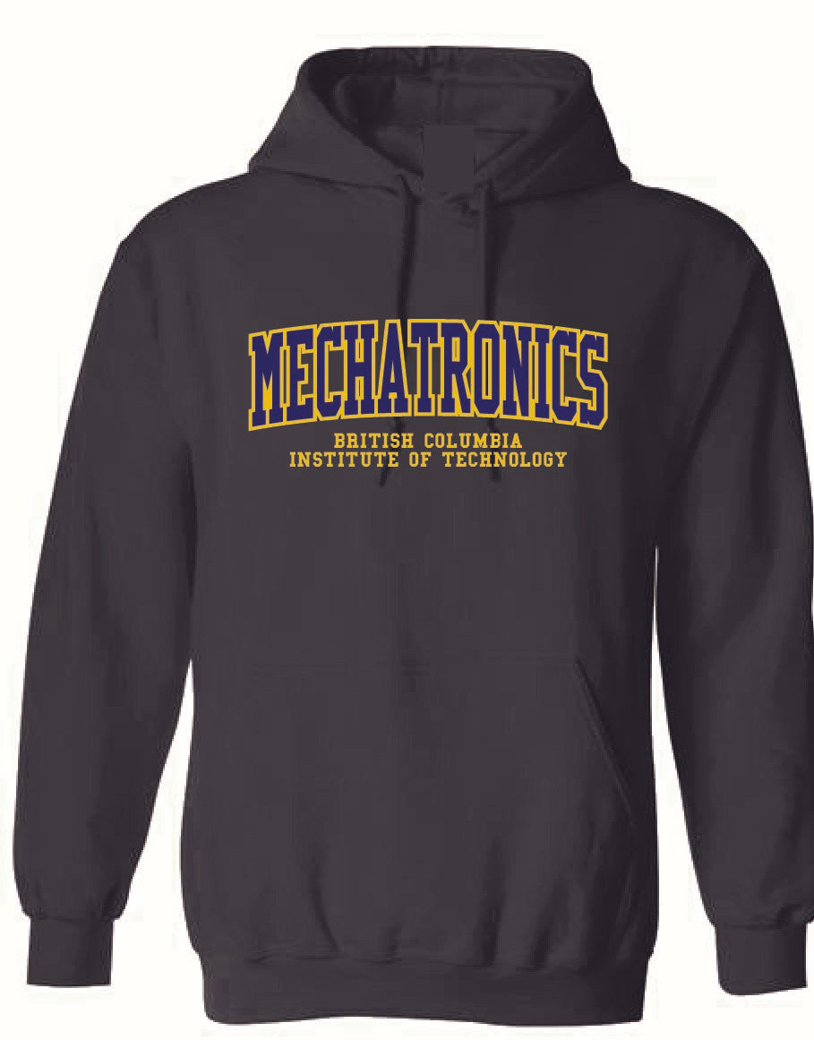 BCIT Hooded Sweatshirt MECHATRONICS ( in twill) | BCITSA Geared Up