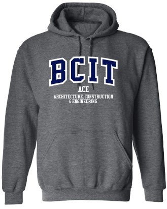 BCIT Hooded Sweatshirt ACE (embroidered) | BCITSA Geared Up