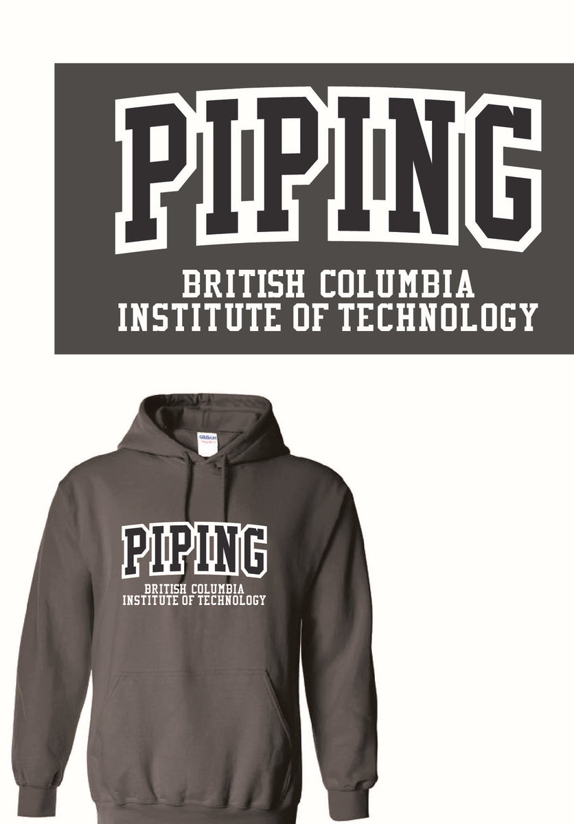 BCIT Hooded sweatshirt PIPING | BCITSA Geared Up