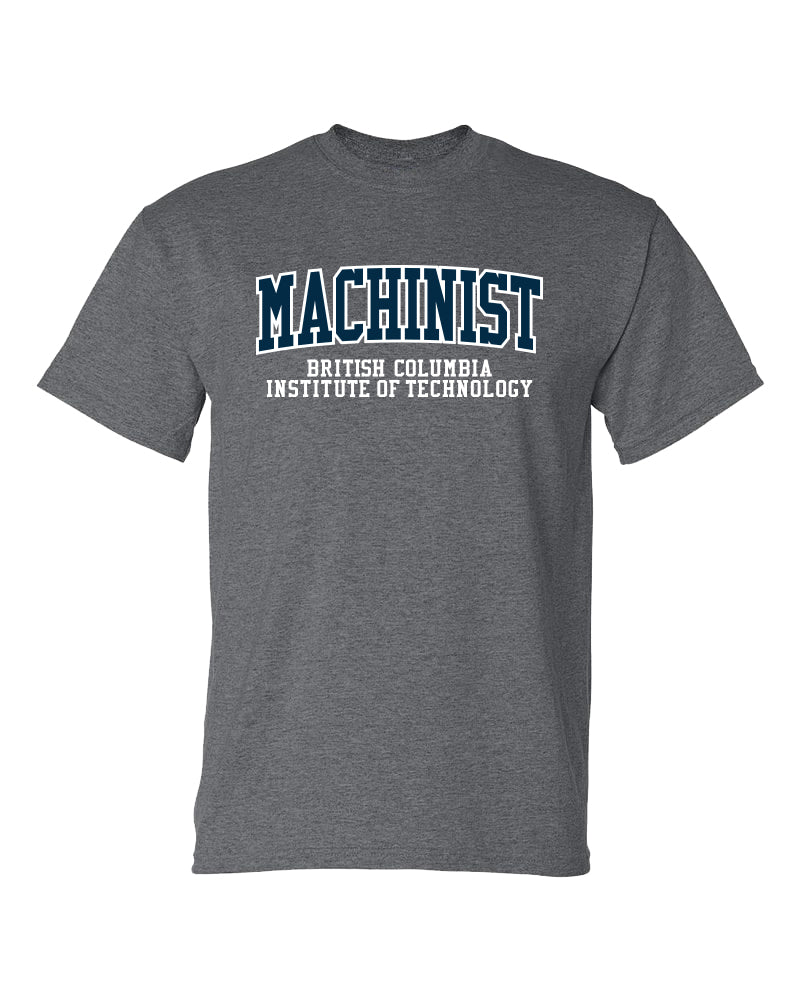BCIT | Machinist T-shirt Classic | bcitsa.ca/gearedup | BCITSA Geared Up