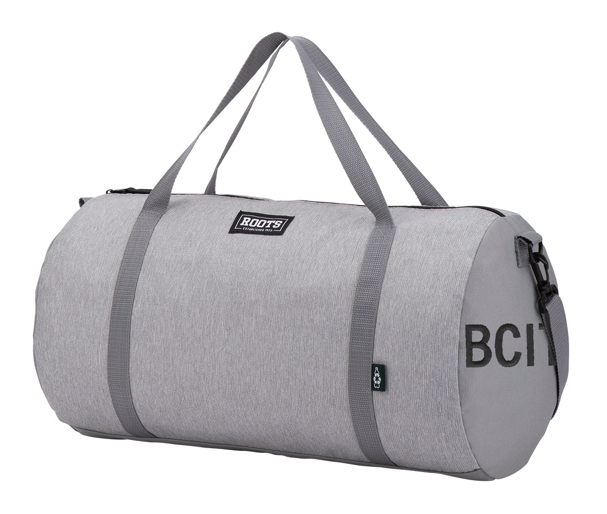 BCIT Roots Sport Bag Grey | BCITSA Geared Up